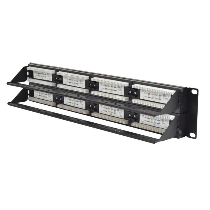 Cat5e Patch Panel 48 Port Rack Mounted